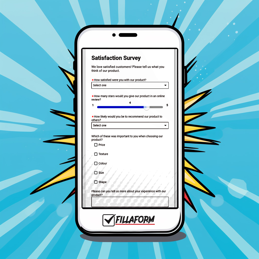 Fillaform — Survey form template